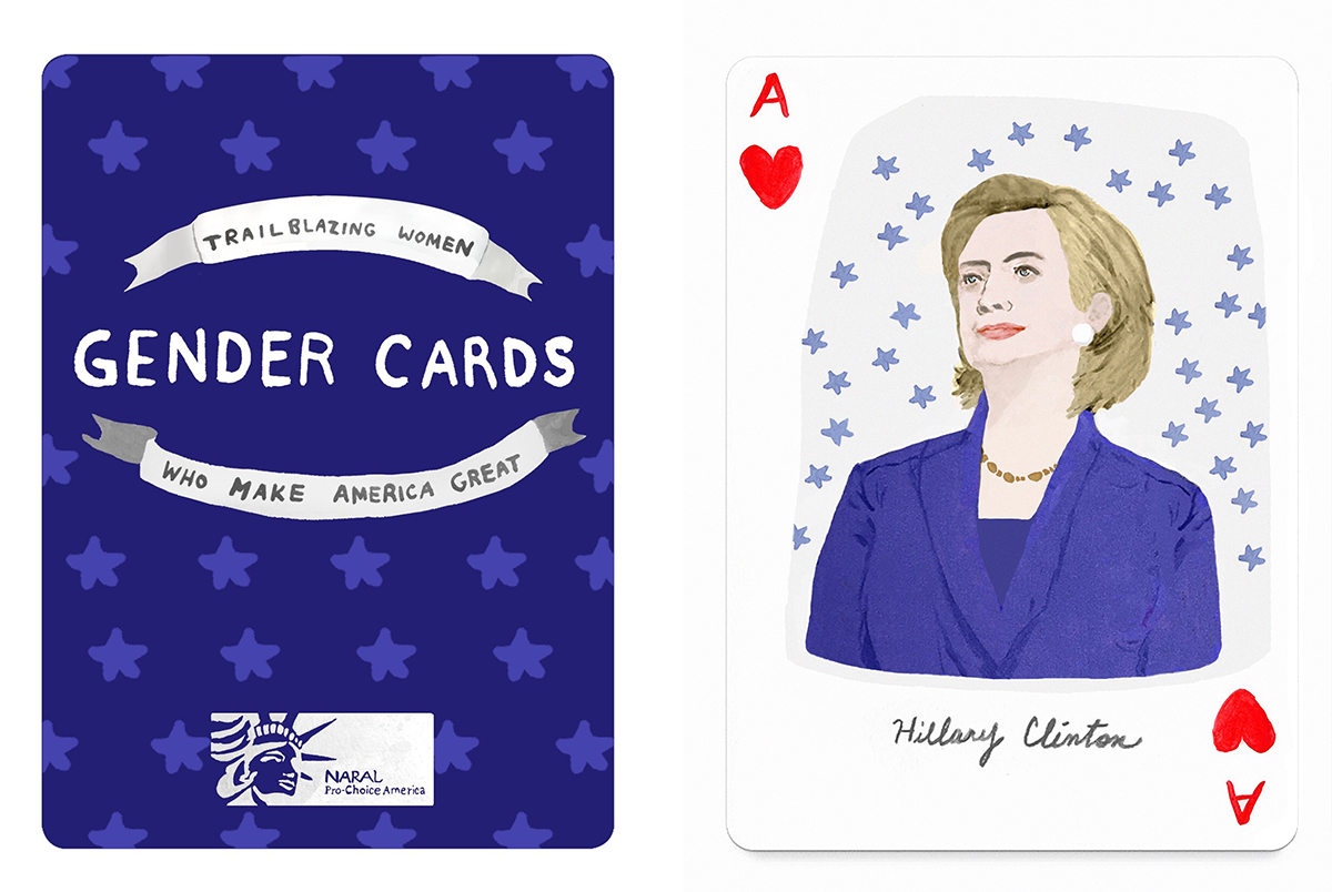 Oops! NARAL's Feminist "Gender Cards" Feature Prominent Pro-Life "Sheroes."
